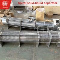 China High Efficiency Cow Dung Dehydrator Machine Solid Liquid Separator 180 Model CE for sale
