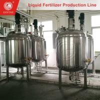 China Fully Automatic Organic Liquid Fertilizer Production Line for sale
