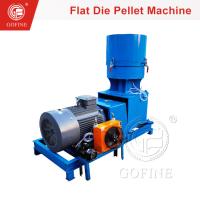 China High Working Efficiency Type Organic Fertilizer Flat Die Granulator With 1-2t/H Capacity for sale