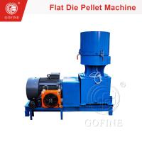 China Flat Die Pellet Machine 2-8mm Columnar Particles 45kw for Organic Fertilizer Production for sale