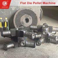 China Flat Die Pellet Machine 2-8mm Columnar Particles 45kw for Organic Fertilizer Production for sale