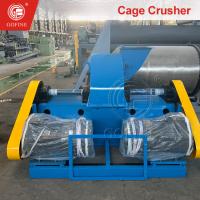 China 22kw Ore Fertilizer Industrial Crushing Equipment Electric Twin Motor Cage Mill 2-10tph for sale