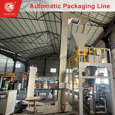 China Gofine GF-50AM-K Fully Automatic Compound Fertilizer Bulk Bag Packaging System 300-600 Bags/hr for sale