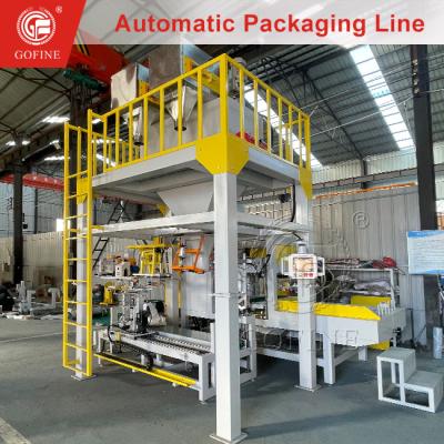 China Automatic Bagging and Palletizing Packaging Plant 7.5kW 300-600 Bags per Hour for sale
