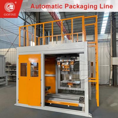 China Automatic Dry Granule Packaging Line 300-600 Bags/hr 10-50kg for sale