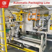 China Customizable Powder Granule Packaging Line Horizontal Flow Wrapper 25-50kg 300-600 Bags/hr for sale