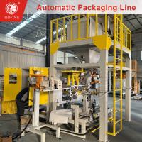 China Customizable Powder Granule Packaging Line Horizontal Flow Wrapper 25-50kg 300-600 Bags/hr for sale
