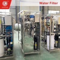 China RO Reverse Osmosis Water Filter System - 1 Ton Capacity, 0.0001μm Filtration, 304 Stainless Steel for sale