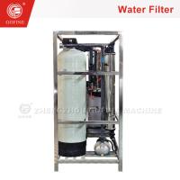 China Gofine GFRO-250 Automatic Backwash Industrial RO Water Filter System - 1 Ton/Hour Capacity, 0.0001μm Filtration for sale