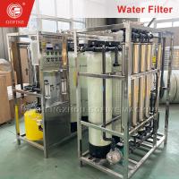 China RO Reverse Osmosis Water Filter System - 1 Ton Capacity, 0.0001μm Filtration, 304 Stainless Steel for sale