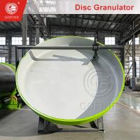 China Industrial Organic Fertilizer Granulator Machine with 2200-3200mm Disc Diameter and 0.8-6 t/h Capacity for sale