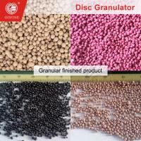 China Industrial Organic Fertilizer Granulator Machine with 2200-3200mm Disc Diameter and 0.8-6 t/h Capacity for sale