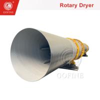 China 0.8×8 Rotary Fertilizer Drying Machine with 5.5KW Power and 1-2 t/h Capacity for Industrial Applications for sale