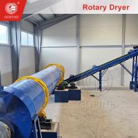 China 0.8×8 Rotary Fertilizer Drying Machine with 5.5KW Power and 1-2 t/h Capacity for Industrial Applications for sale