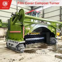 China Driveable Diesel Composter For Organic Fertilizer Production for sale