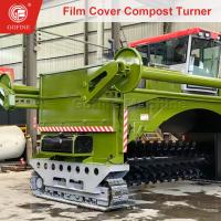 China Crawler Type Organic Waste Processor with Film Cover System CE Certified for sale