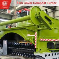 China Crawler Type Organic Waste Processor with Film Cover System CE Certified for sale