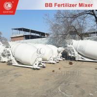 China Stainless Steel BB Fertilizer Mixer 380V 8-15kw for Powder Granular Blending for sale