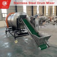 China Stainless Steel Tumbler Mixer 1/3 Volume Effective Stirring for Powder Granules for sale