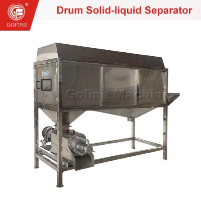China Gofine D-55 Manure Sludge Dehydrator 20μm Self-Flushing Stainless Steel for sale