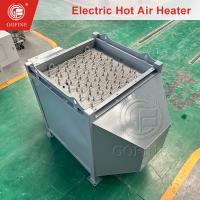 China Organic Fertilizer Drying Heater 0-350°C Electric Hot Air Heater for Granules for sale