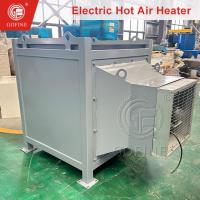 China Industrial Fan Heater 220V 380V Electric Air Heater for Fertilizer Drying 0-350C for sale