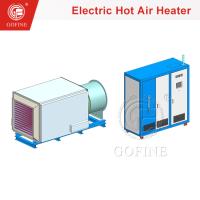 China Organic Fertilizer Drying Hot Air Heating Machine 220V 380V Electric Heater for sale