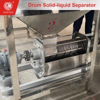 China Gofine D-55 Manure Sludge Dehydrator 20μm Self-Flushing Stainless Steel for sale