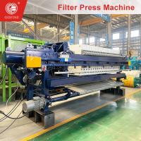 China Gofine GFRO-250 Chamber Filter Press for Sludge Dewatering - 0.8 MPa Pressure, 0.55 KW Motor for sale