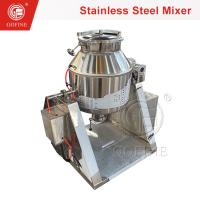 China Stainless Steel Powder Mixing Machine 2-40L Double Cone Blender for Food Spices for sale