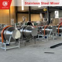China Gofine 2-40L Stainless Steel Dry Powder Mixer Double Cone Blender for Food Chemical for sale