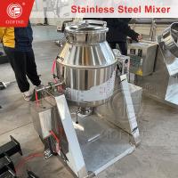 China Stainless Steel Food Grade Double Cone Powder Flour Mixer 2-40L 40-300kw for sale