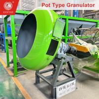 China Chicken Manure Compost Pan Type Fertilizer Pellet Machine for sale