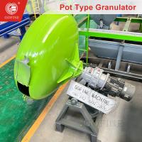 China Organic Fertilizer Processing Machine 4mm Ball Pellet Granulator 1-15t/h 55kw for sale