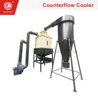 China Biomass Pellet Cooler Wood Pellet Cooler Counterflow 2.1kW 1000-3000kgH for sale