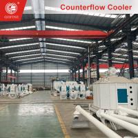 China Biomass Pellet Cooler Wood Pellet Cooler Counterflow 2.1kW 1000-3000kgH for sale