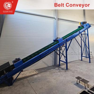 China Flexible Conveyor Belt Curve 400-1000mm Width for Powder and Granular Material Transport for sale