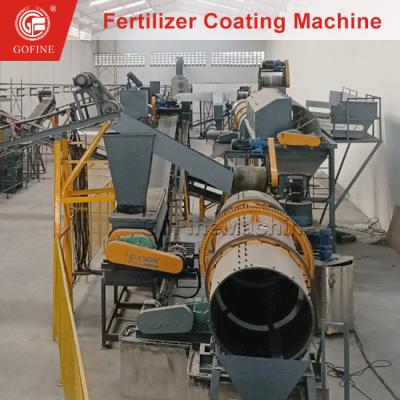 China High Quality Slow Release Fertilizer Granules Automatic Fertilizer Coating Equipment for sale