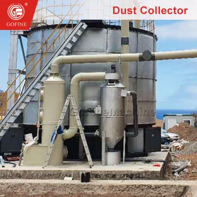 China Organic Fertilizer Cyclone Dust Removal Equipment 670-50000 m³/h 99% Efficiency for sale