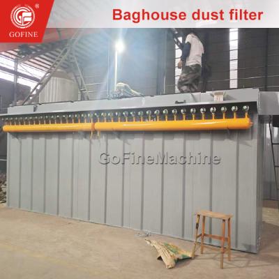 China 3t/h Agricultural Dust Collector Bag Filter 99.9% Efficiency Pulse Jet Cleaning for sale