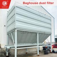 China 3t/h Agricultural Dust Collector Bag Filter 99.9% Efficiency Pulse Jet Cleaning for sale