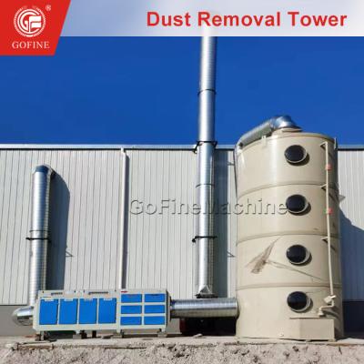 China Industrial Wet Scrubber for Fertilizer Dust 20000-100000 m³/h High Efficiency for sale