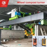 China Wheel Type Organic Fertilizer Composting Equipment for Chicken Droppings for sale