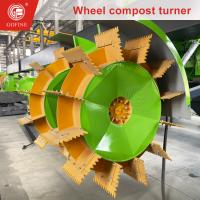 China Wheel Type Organic Fertilizer Composting Equipment for Chicken Droppings for sale