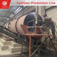 China NPK Fertilizer Production Plant 2-6mm Granules Organic Inorganic 95% Granulation for sale