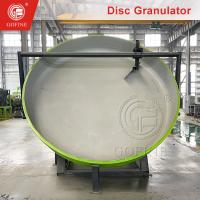 China Disc Granulator Fertilizer Machine 1-2T/H PLC Control 11kW for sale