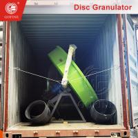 China Disc Granulator Fertilizer Machine 1-2T/H PLC Control 11kW for sale