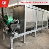 China Automatic NPK Fertilizer Mixing Machine 380V Horizontal Blender for sale