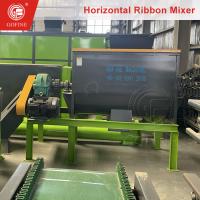 China Automatic NPK Fertilizer Mixing Machine 380V Horizontal Blender for sale