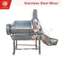China SS304 Stainless Steel Fertilizer Mixer 1-5 Ton Batch Capacity for BB Fertilizer Plant for sale